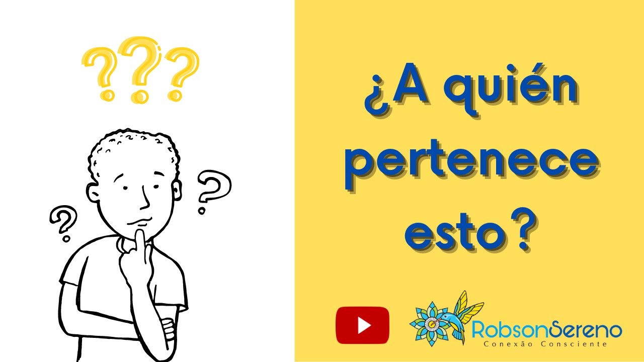 ¿A quién le pertenece esto? - YouTube