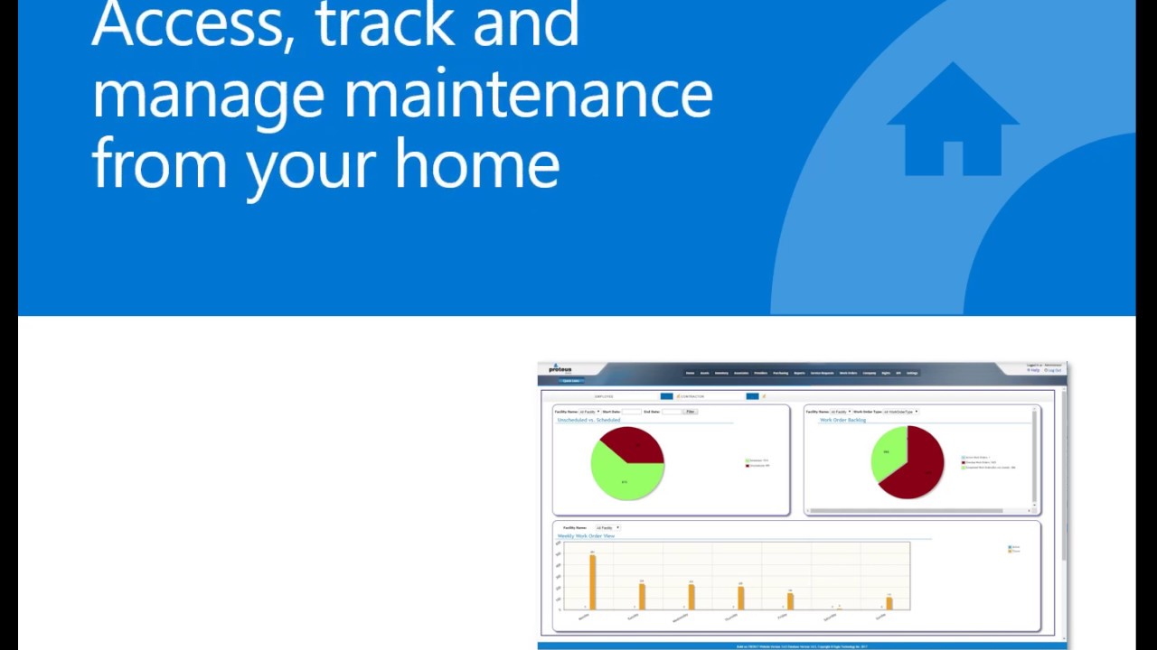 Access, track and manage maintenance from your home - YouTube