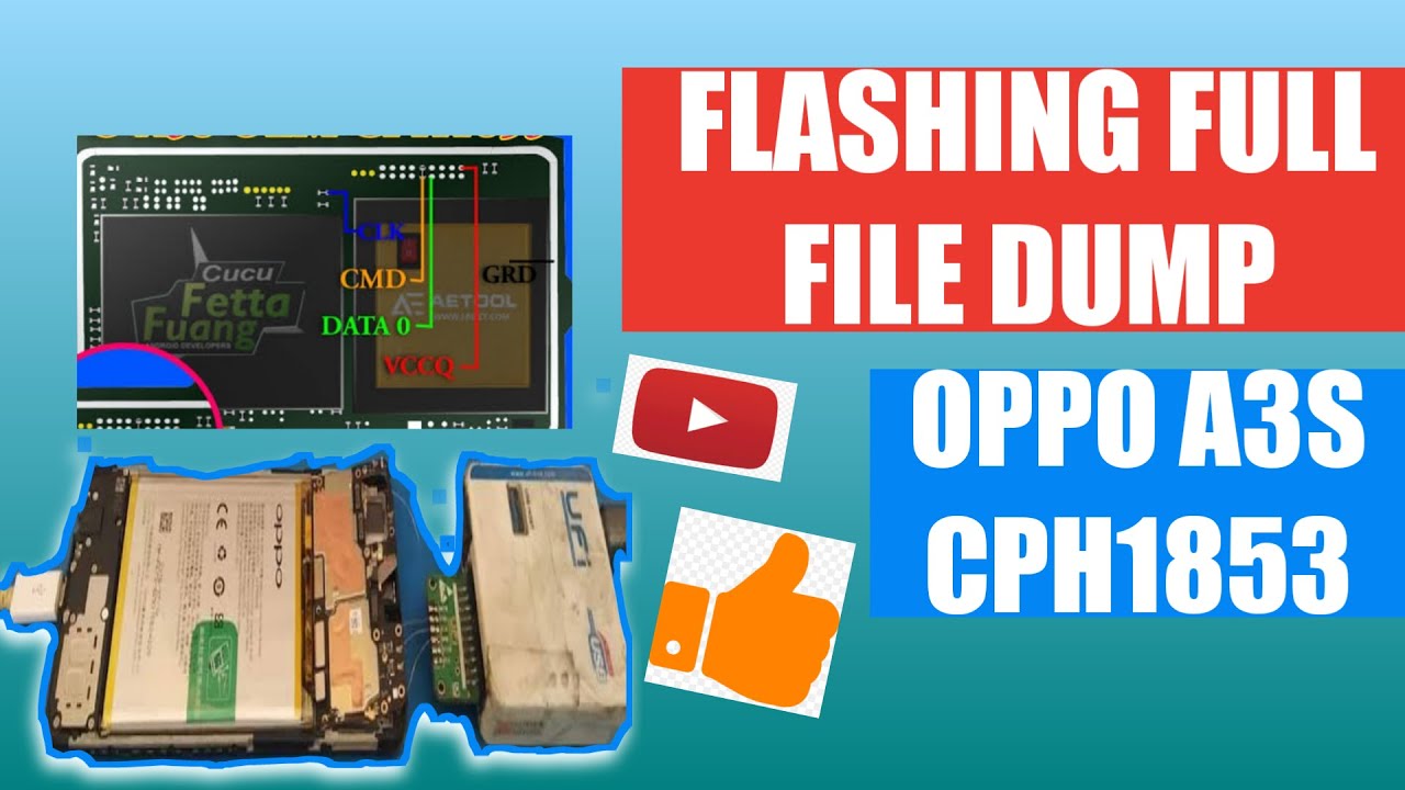 FLASHING/ INSTAL|| FULL FILE DUMP OPPO A3S LANGSUNG ON!!! - YouTube