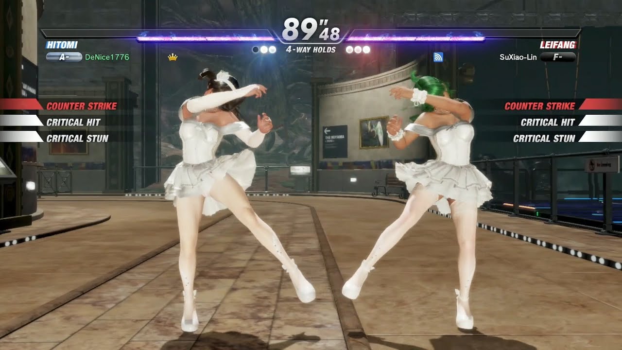 Dead or Alive 6 [PS4]: Double KO Battles with two friends (9/25 & 10/9 ...