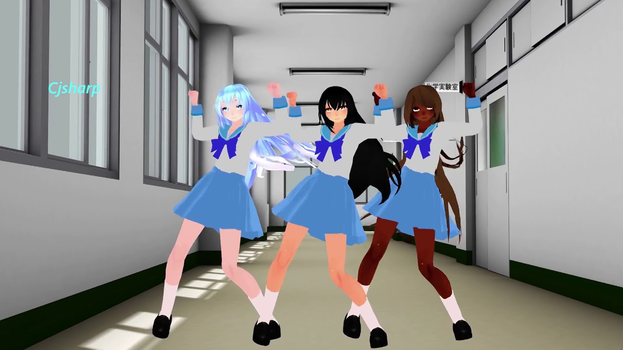 [MMD X aphmau] Knock the Dominoes |Aphmau PDH/Katelyn PDH/Teony PDH ...