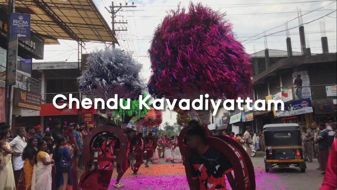 Chendu Kavadiyattam 2023 | Kalikavu Pooram | Kerala | India - YouTube