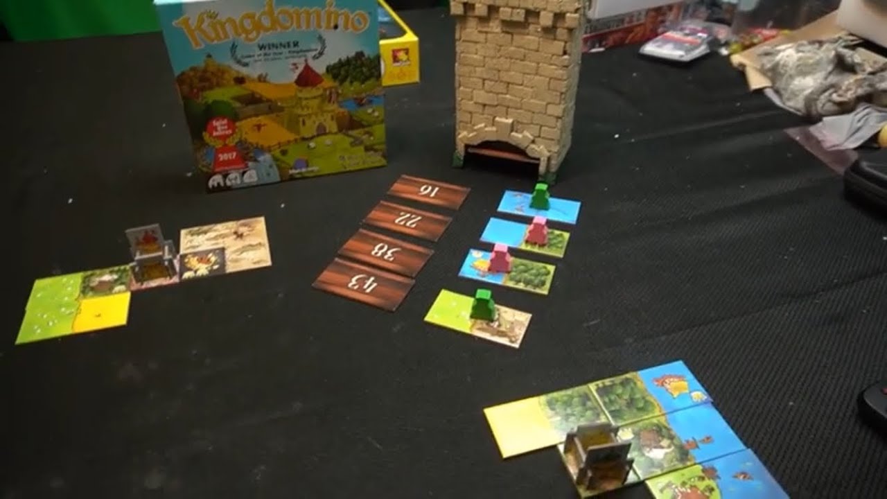 Kingdomino: The Tile Dispenser Tower - YouTube
