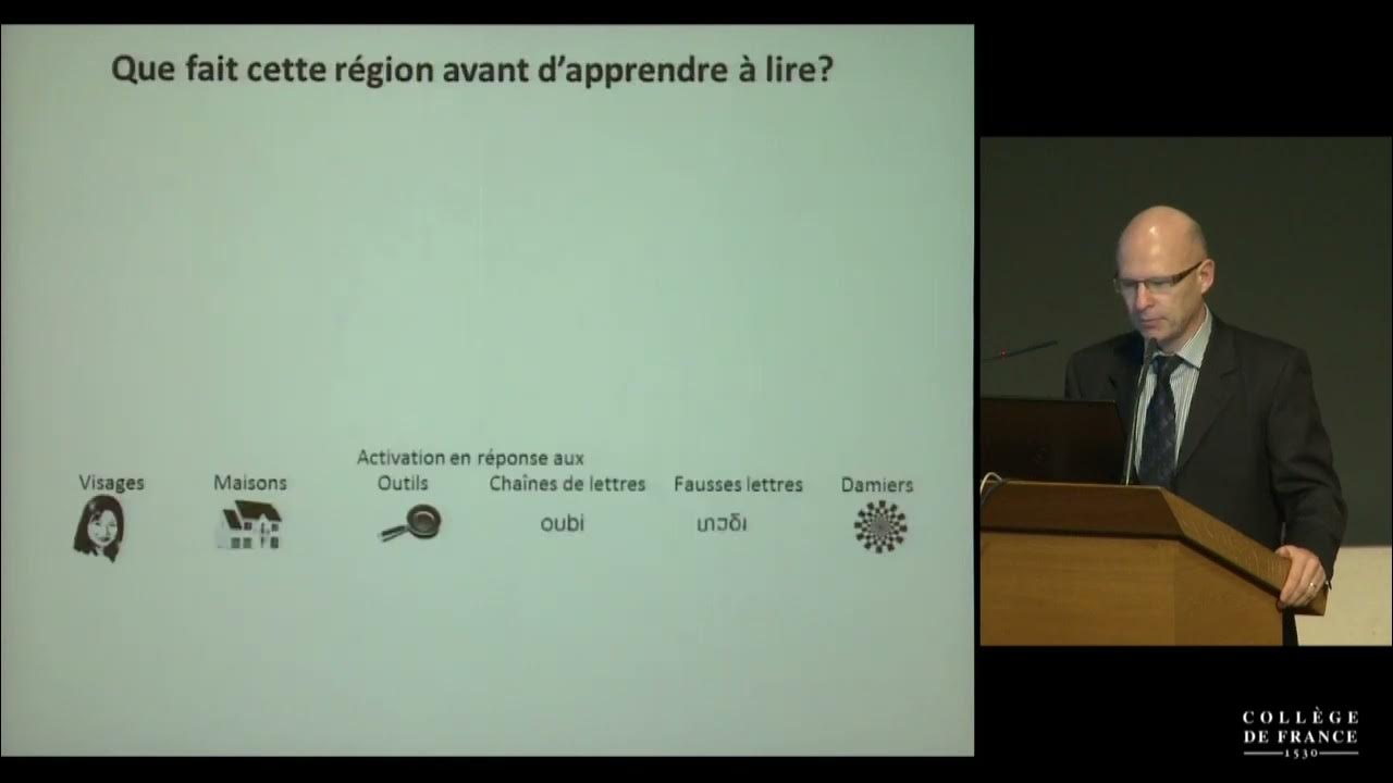 L'apport des sciences cognitives à l'école... ? (4) - Stanislas Dehaene (2014-2015) - YouTube