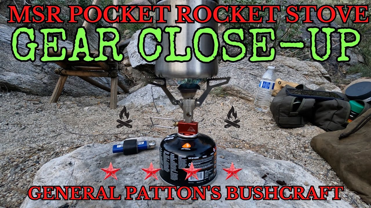 MSR POCKET ROCKET GEAR CLOSE UP 🚀🔥 - YouTube