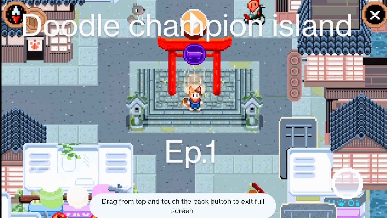 ep.1 of doodle champion island games|| mega series of Google games ...