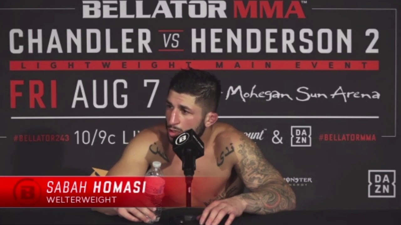 Sabah Homasi full Bellator 243 post-fight press conference - MyMMANews ...