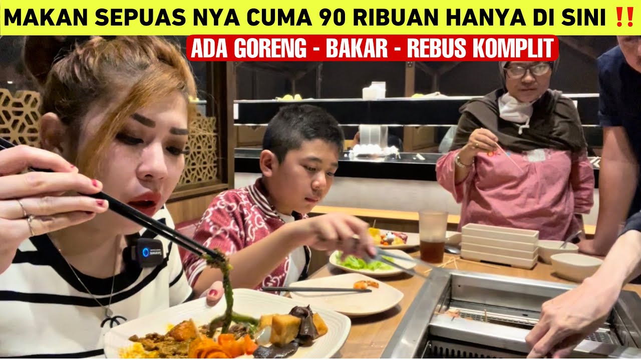 ALL YOU CAN EAT MEWAH 90 RIBUAN DI CBD BEKASI ‼️SHUKA GRILL - YouTube