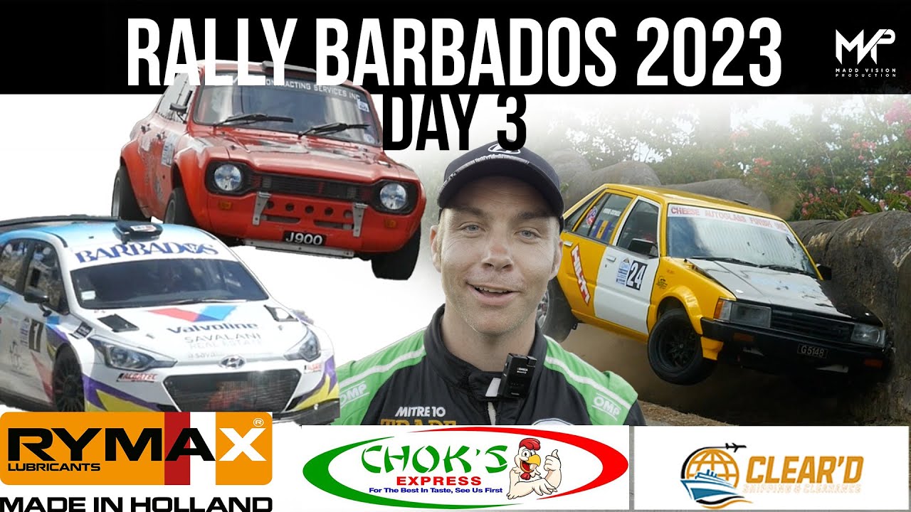 Sol Rally Barbados 2023 Day 3- Powered by Rymax , Clear'D Shipping ...