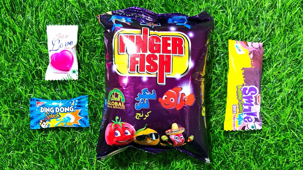 Some Lot’s Of Finger Candies | Candy ASMR - YouTube