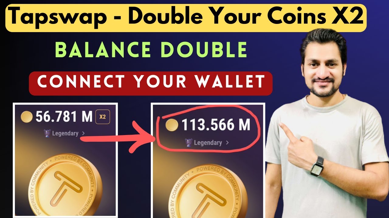 Tapswap Coins Double X2 | Multiply Your Coins Now | Wallet Connect ...