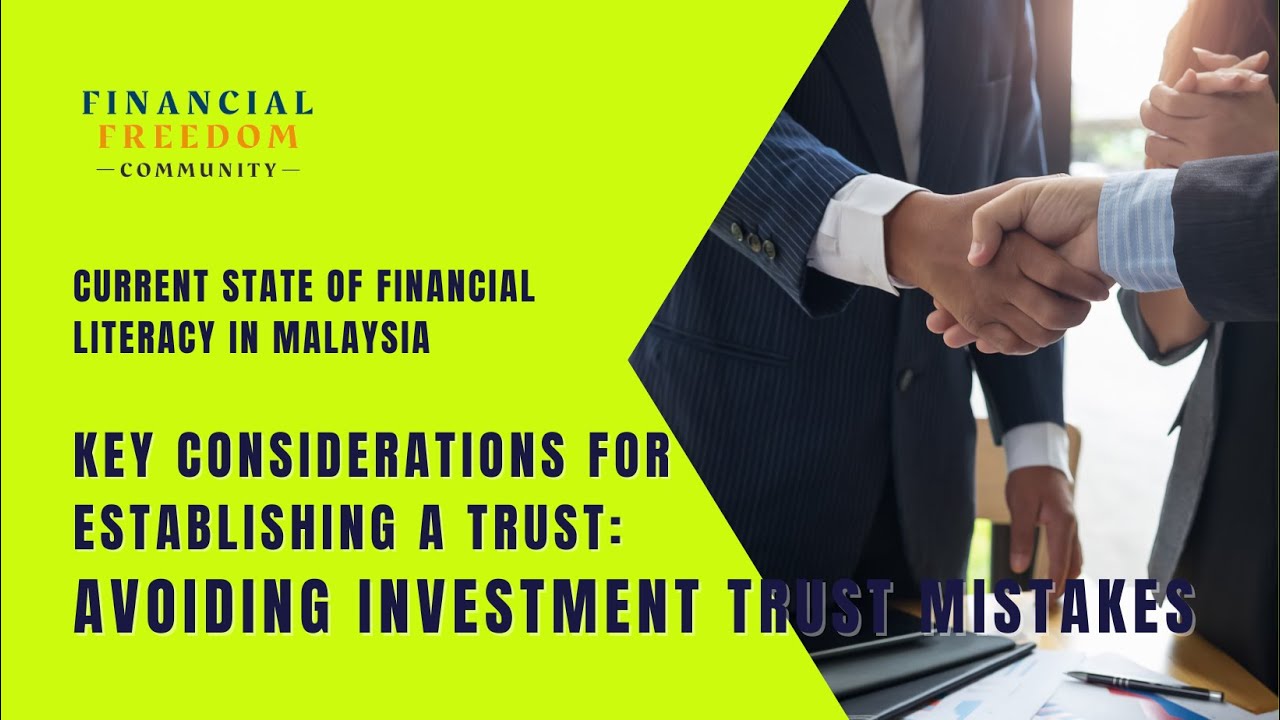 Key Considerations for Establishing a Trust Avoiding Investment Trust ...