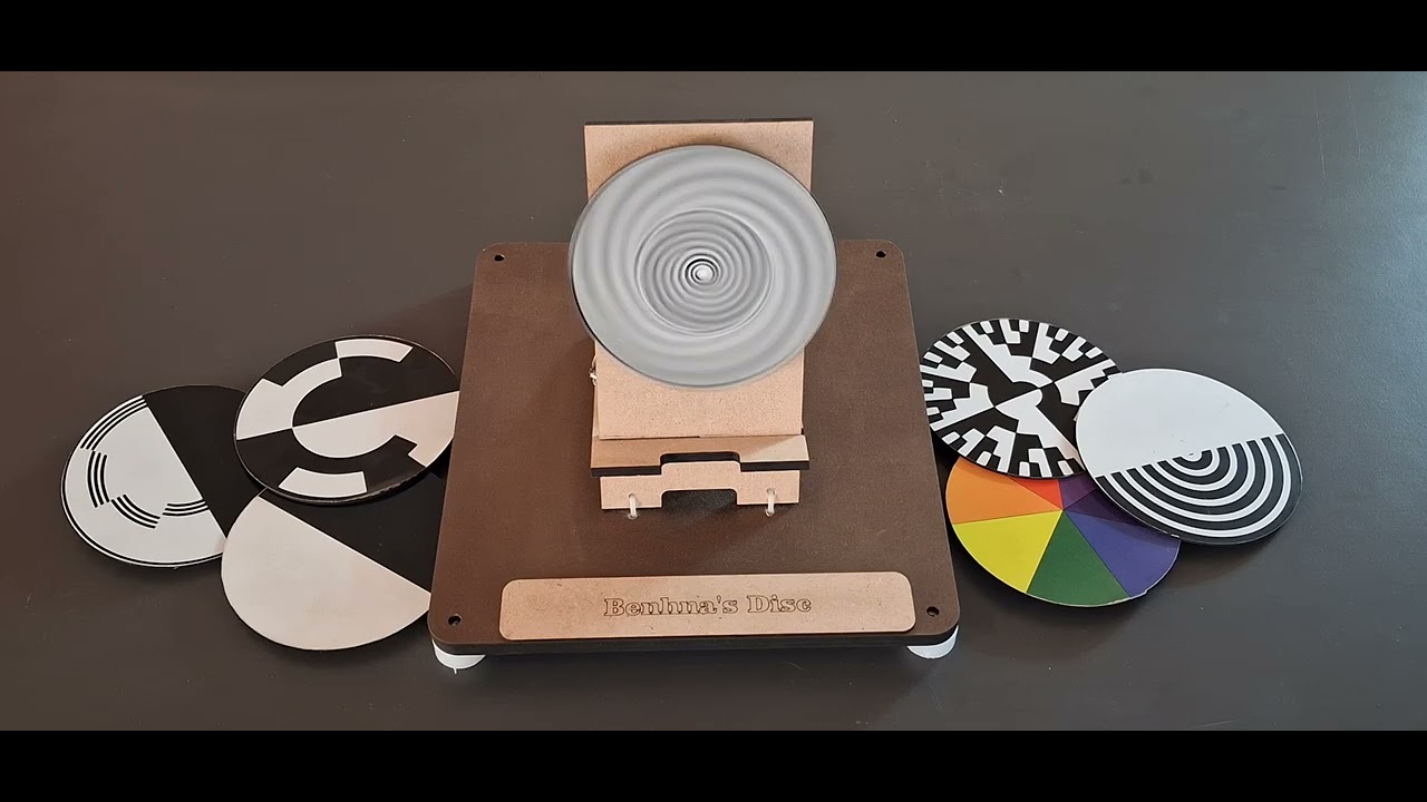 🌀 Benham's Disc Teaching Aid | Understand Visual Illusion 💡🔬 - YouTube
