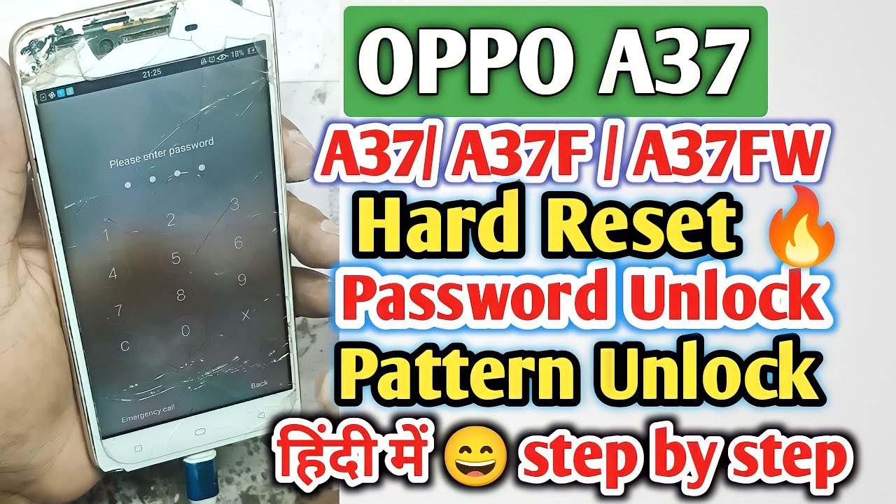 Oppo A37 Hard Reset | Oppo A37 Wipe Data | Oppo A37 Password / Pattern ...