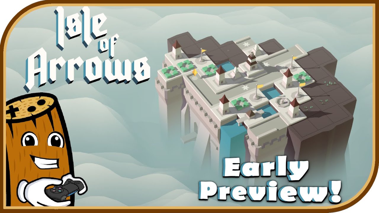 ISLE OF ARROWS - Early Preview - Card based Tower Defense? - YouTube