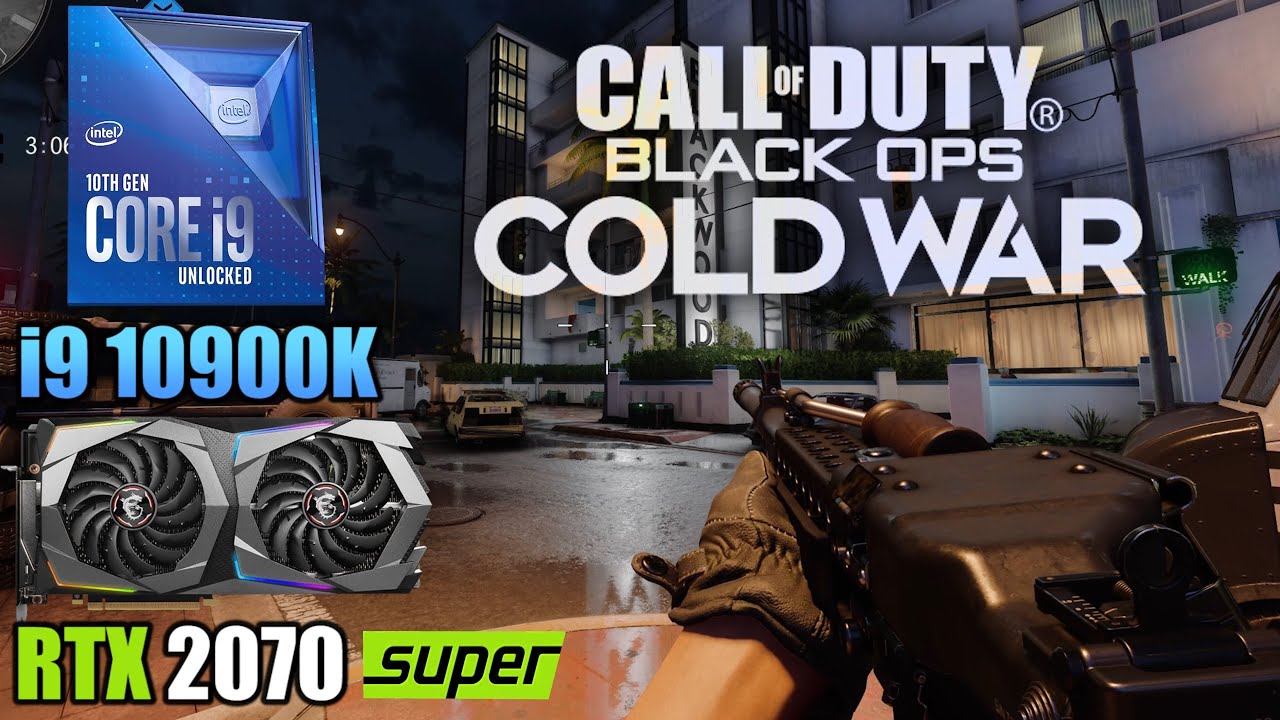 COD: Black Ops Cold War - RTX 2070 Super + i9 10900K - 1080p, 1440p ...