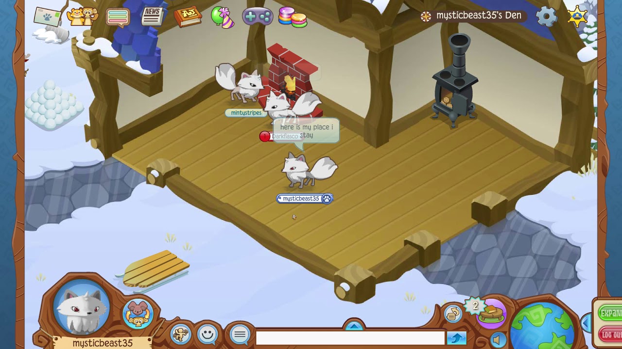 Arctic fox movie - YouTube