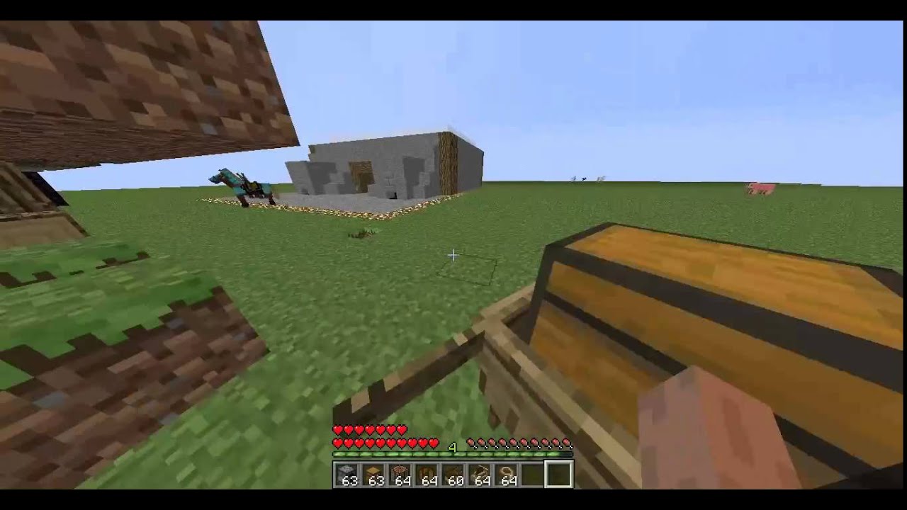 Wheel Cart Mod | Minecraft 1.7.10 - YouTube