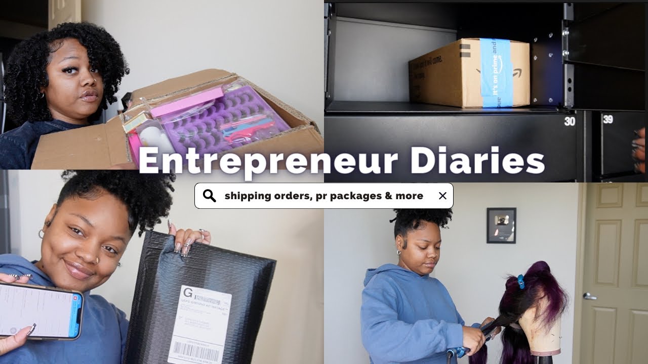 All About My Side Businesses, Shipping Orders, BTS Content Creation ...