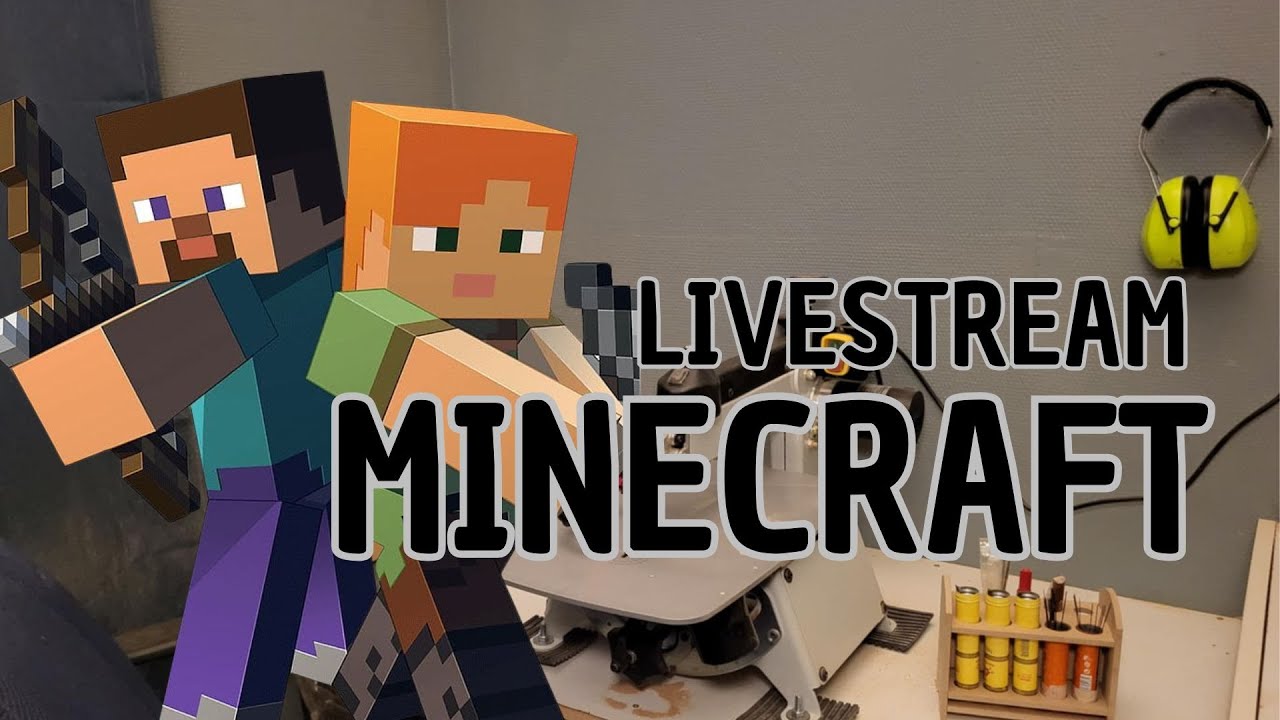 Minecraft scroll saw project! - YouTube