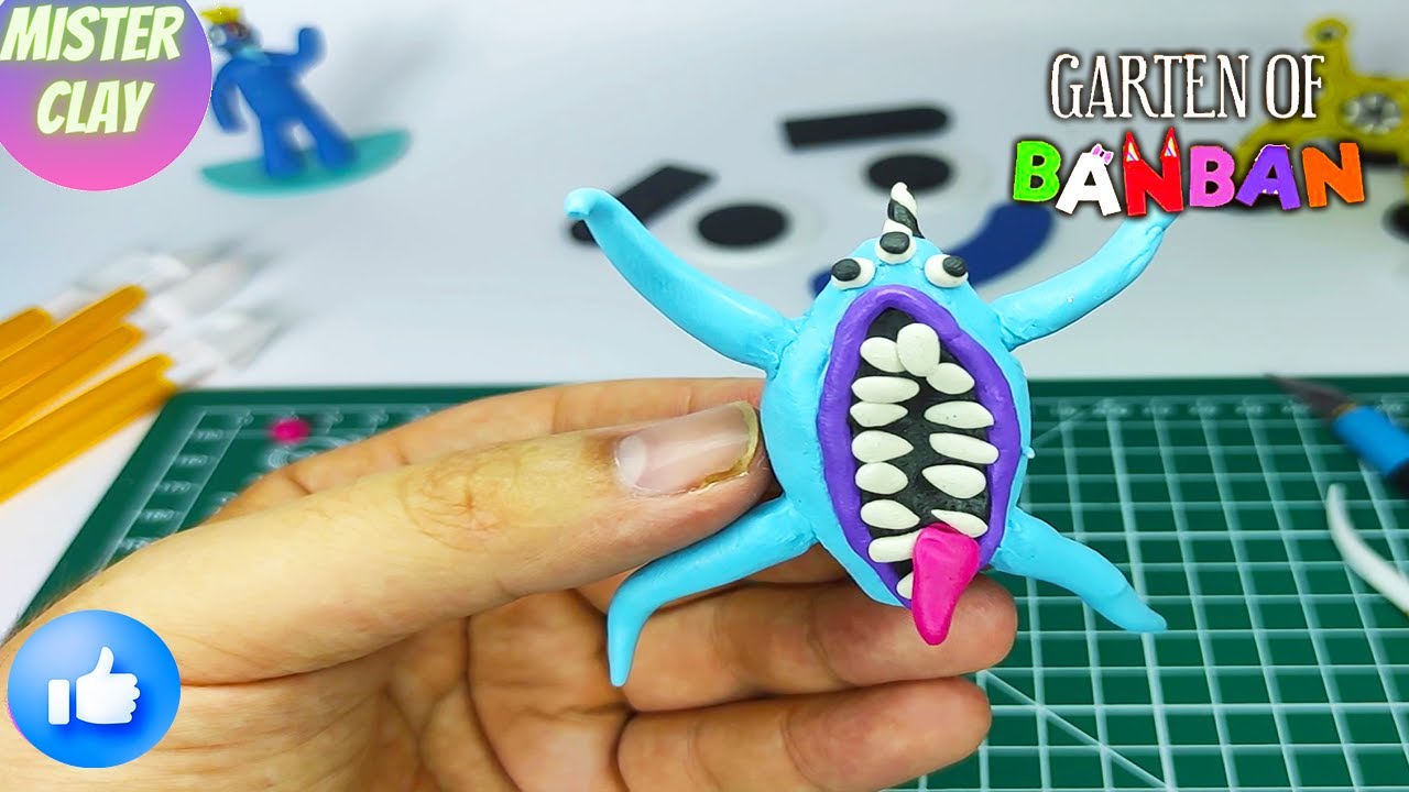 Garten of Banban How to make NabNab by Clay - YouTube