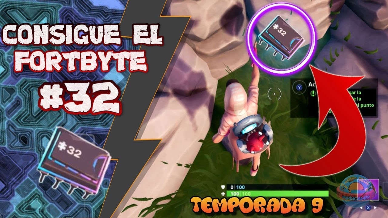 ¿DÓNDE ENCONTRAR EL FORTBYTE NÚMERO 32? - FORTNITE - YouTube