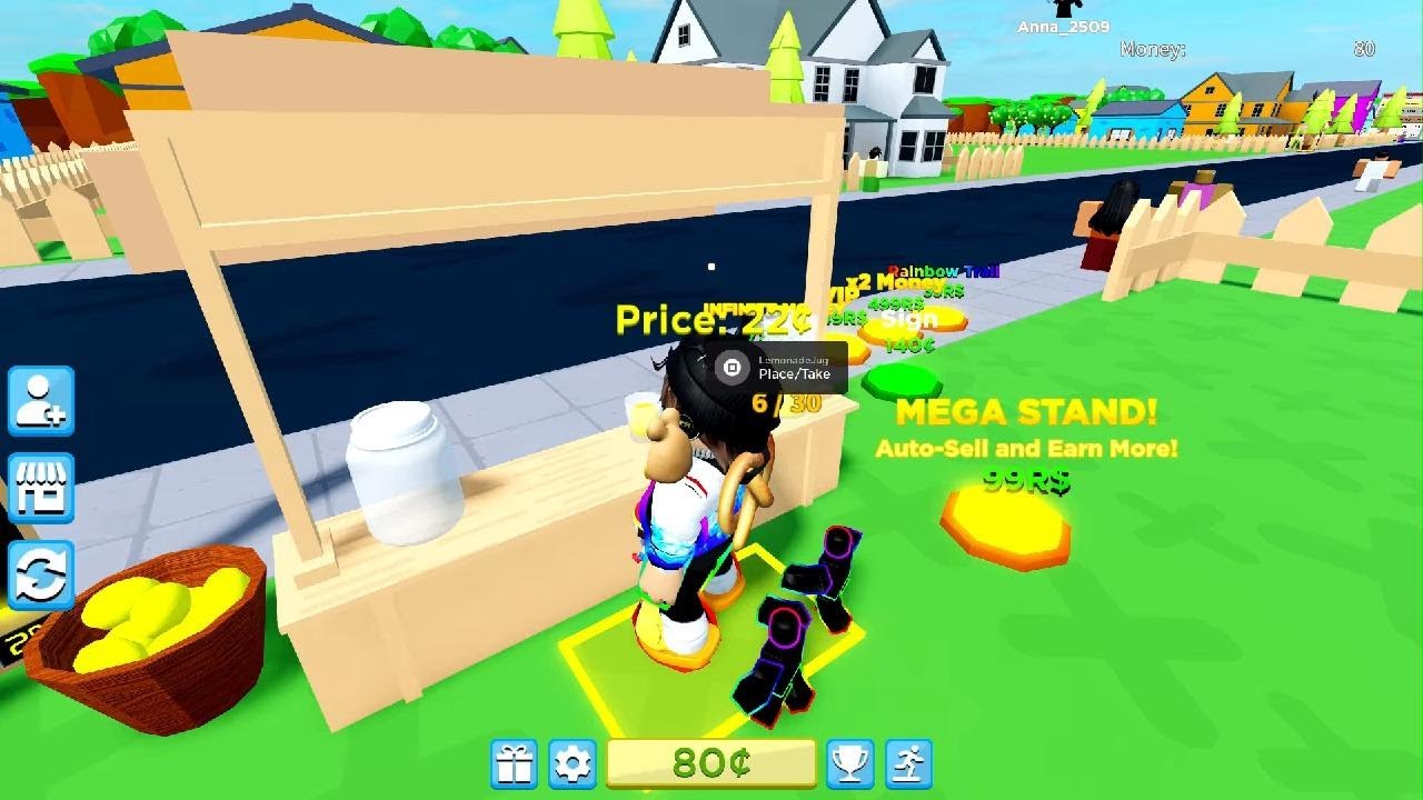 Lemonade Tycoon With Layla in Roblox - YouTube