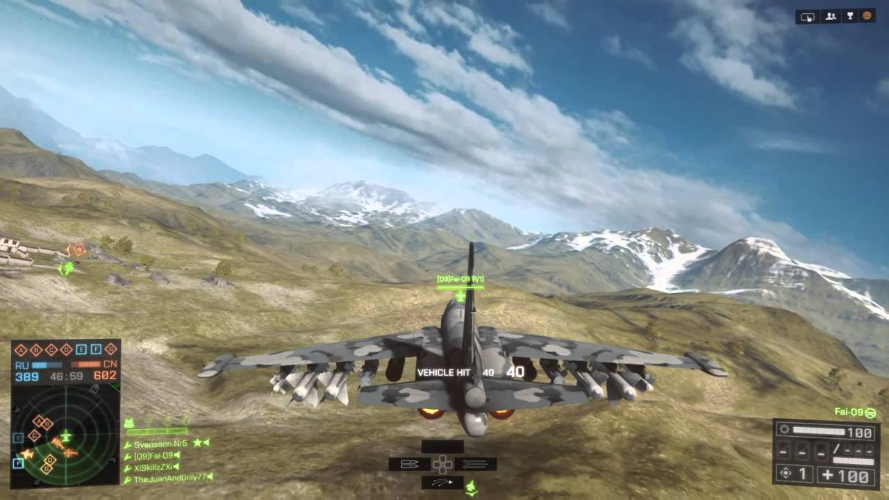 BF4:attack Jet - YouTube