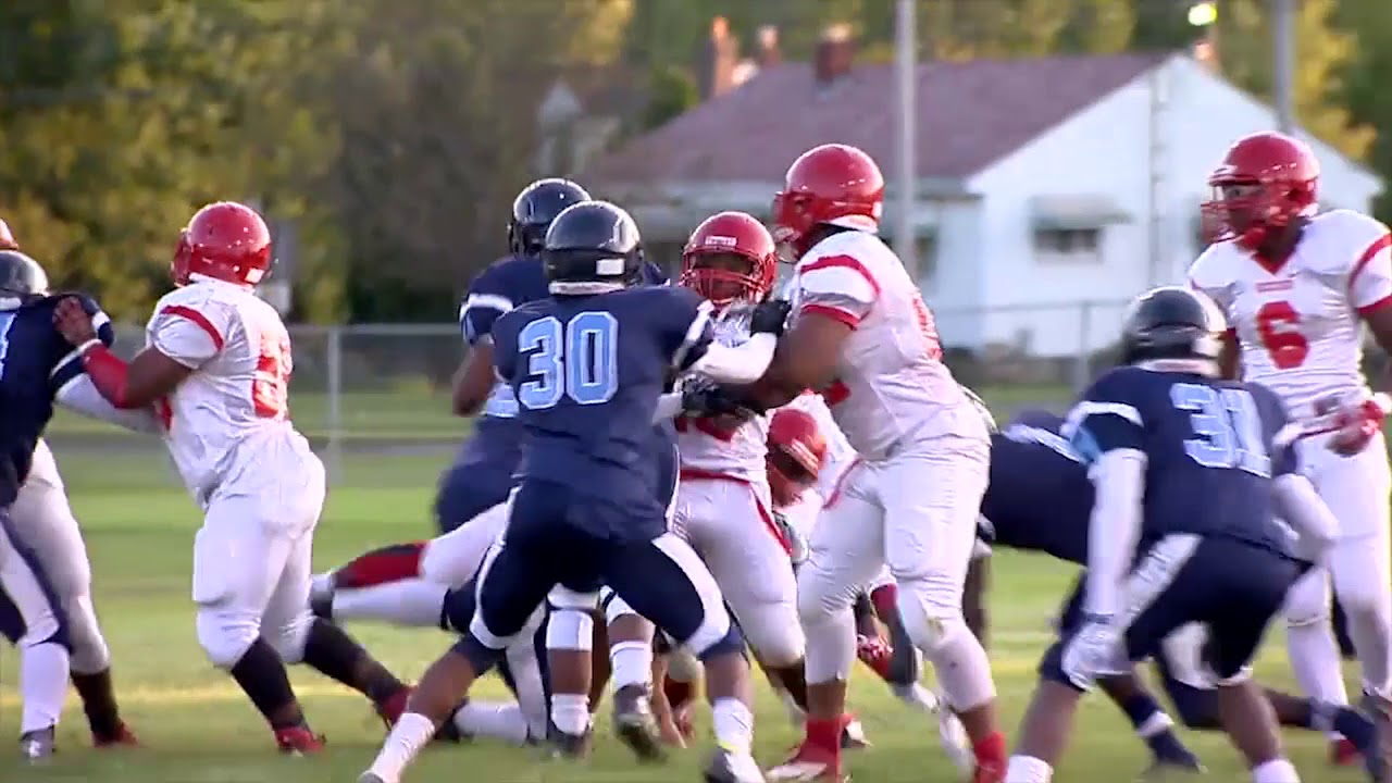 Flint Hamady vs. Flint Beecher - 2017 Football Highlights on STATE ...