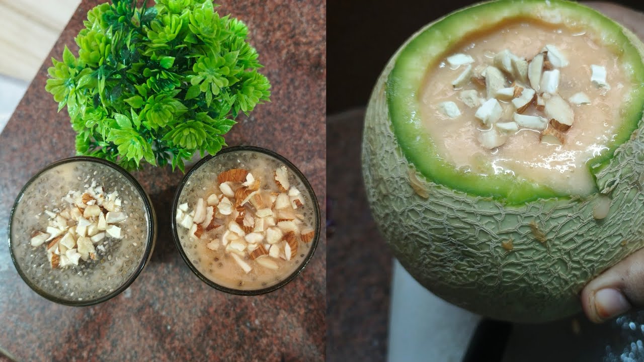 “Sweet Muskmelon Juice: A Glass Filled with Freshness!” summer special ...
