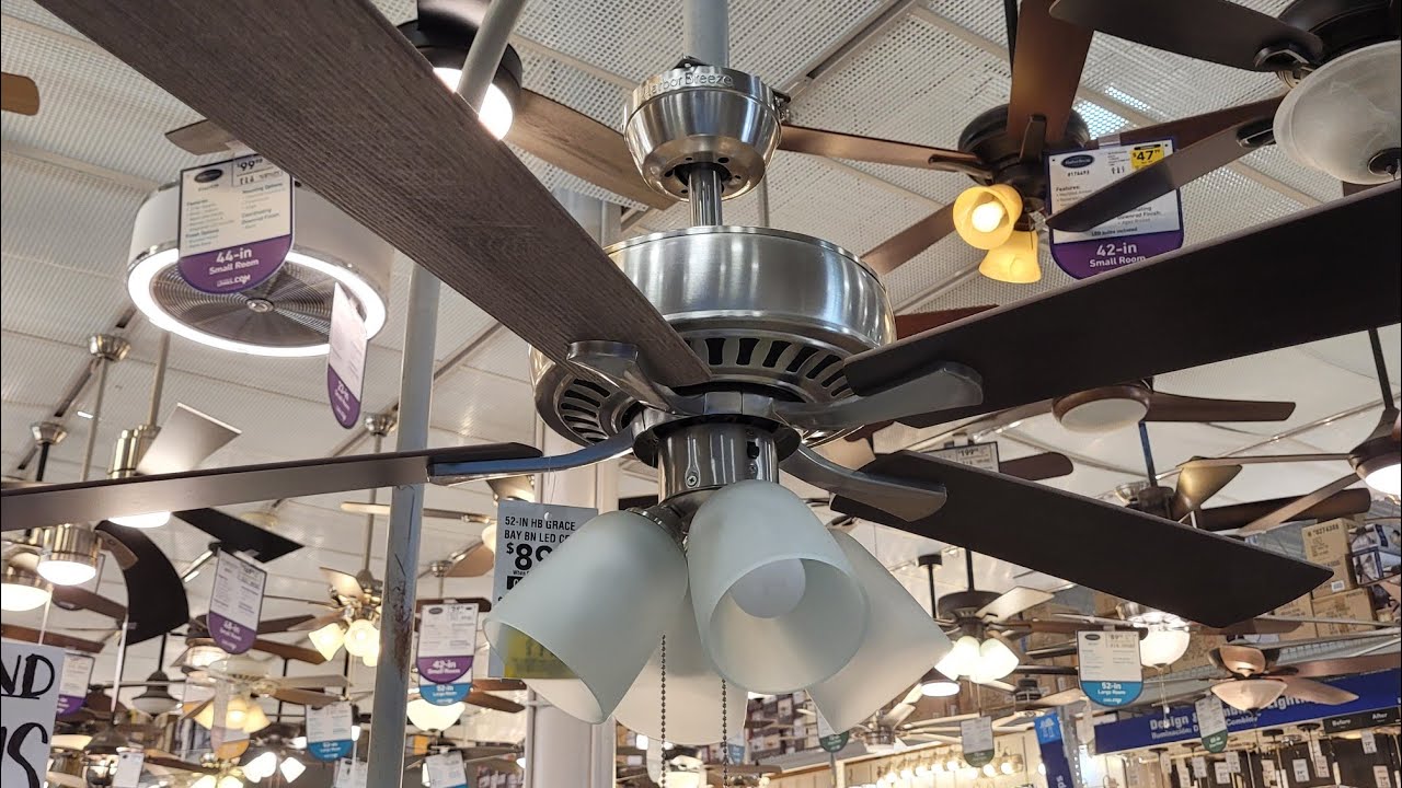 Harbor Breeze Grace Bay Ceiling Fans - YouTube