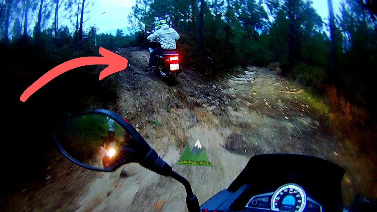 HONDA PCX 125 : OFF ROAD MODE#2 - YouTube