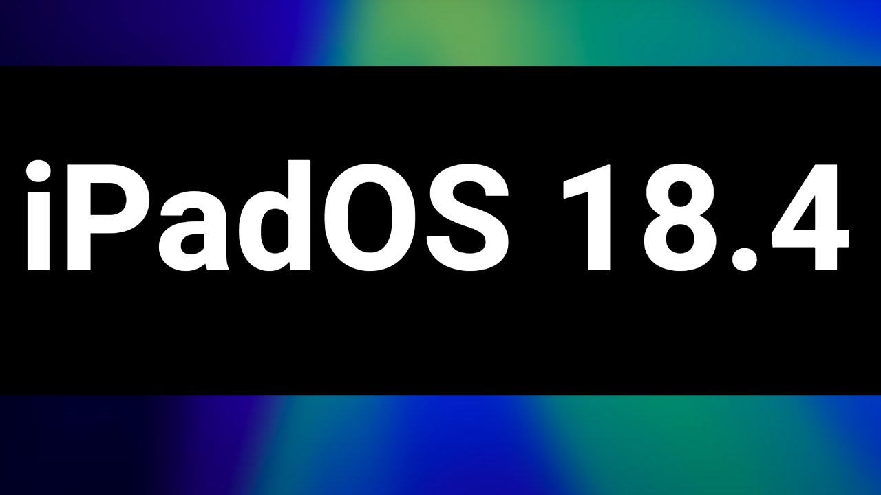 How to Update to iPadOS 18.4 - iPad air, iPad mini, iPad Pro, iPad 7 - YouTube
