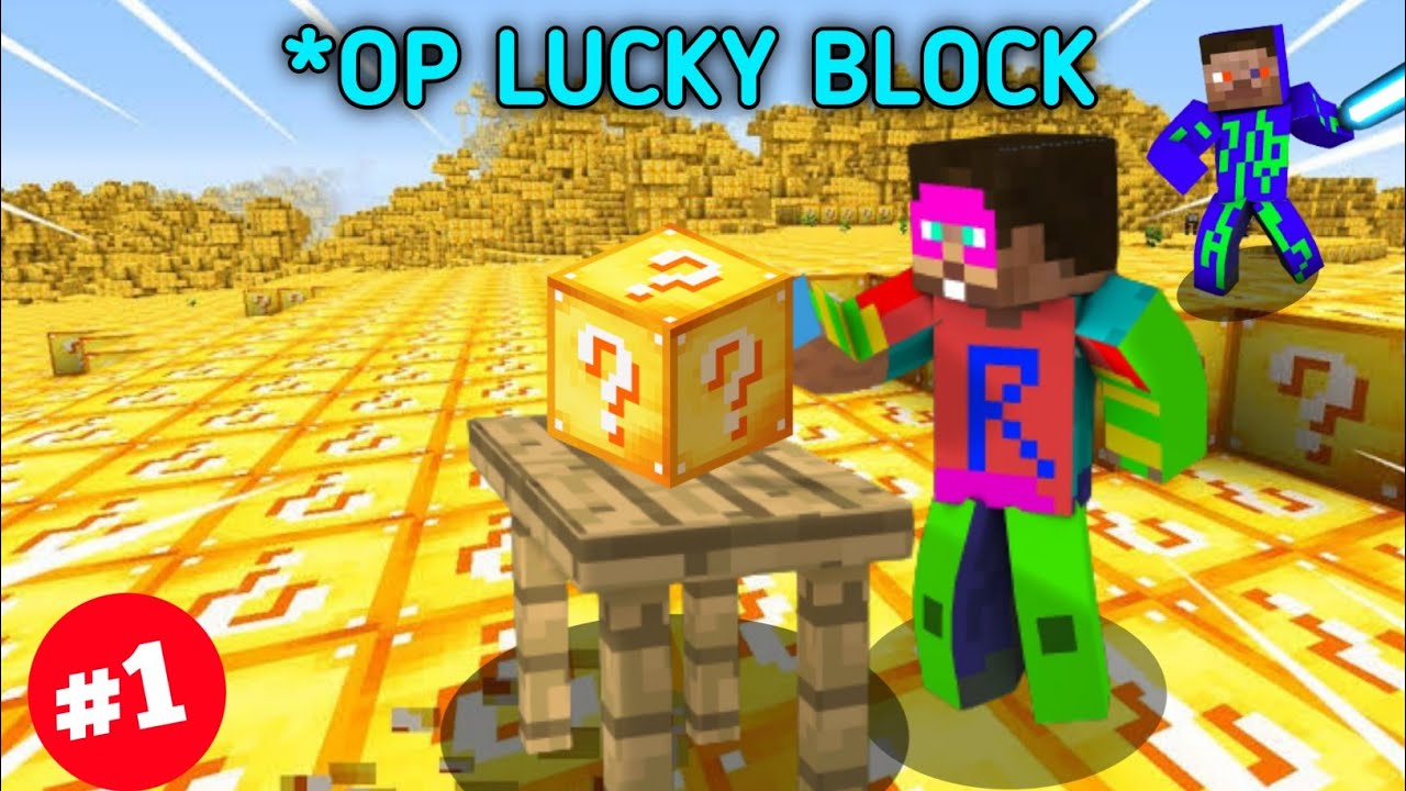 *NEW* OP LUCKY BLOCK REAL IN MINECRAFT - YouTube