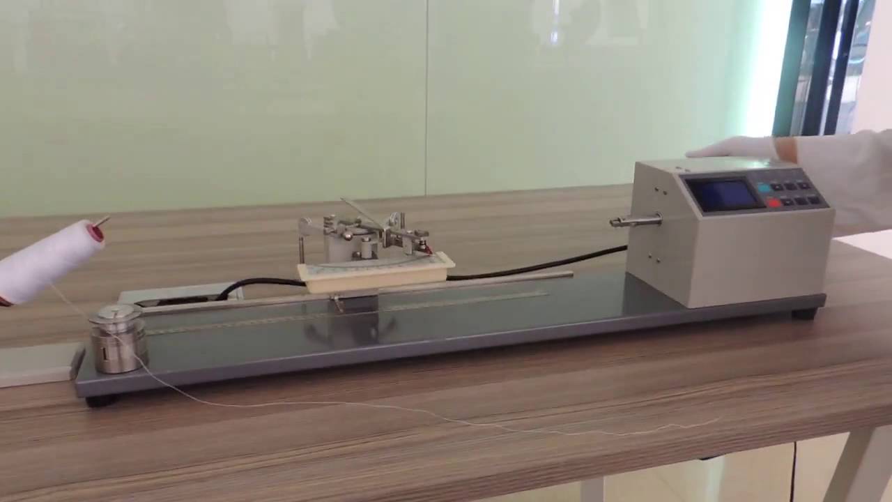 Twist tester sesuai ISO 17202 dan ASTM D1422/1423 - YouTube
