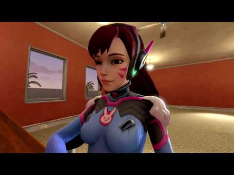 [SFM Overwatch]  D.va challenged tracer