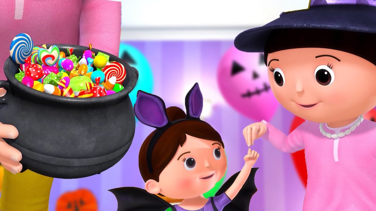 The Halloween Song | Little Baby Bum Halloween Cartoons | Moonbug ...