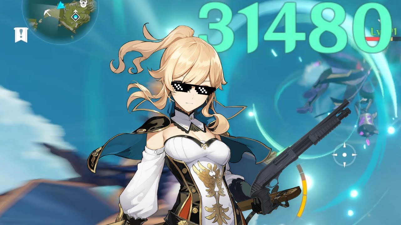 Genshin Impact | Jean - The Anemo Shotgun Experience - YouTube