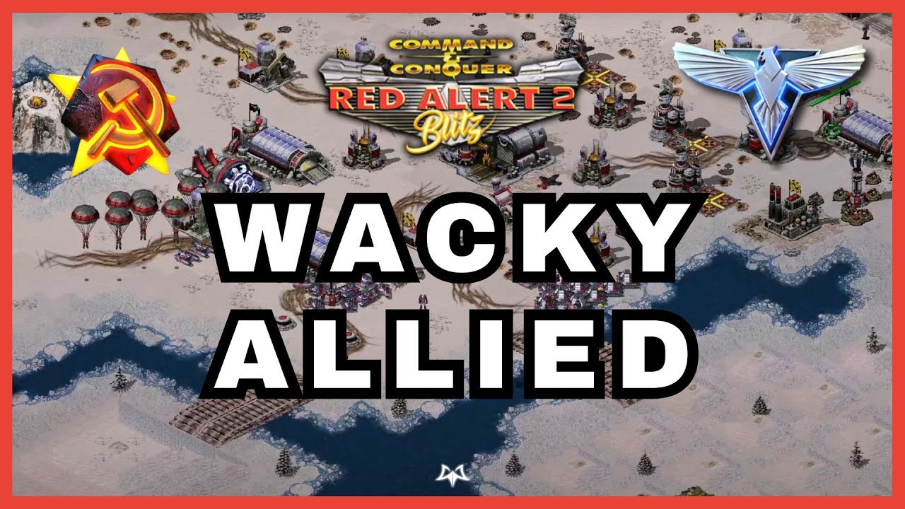 WHAT A WACKY GAME - RED ALERT 2 BLITZ - A wacky AvS game - YouTube