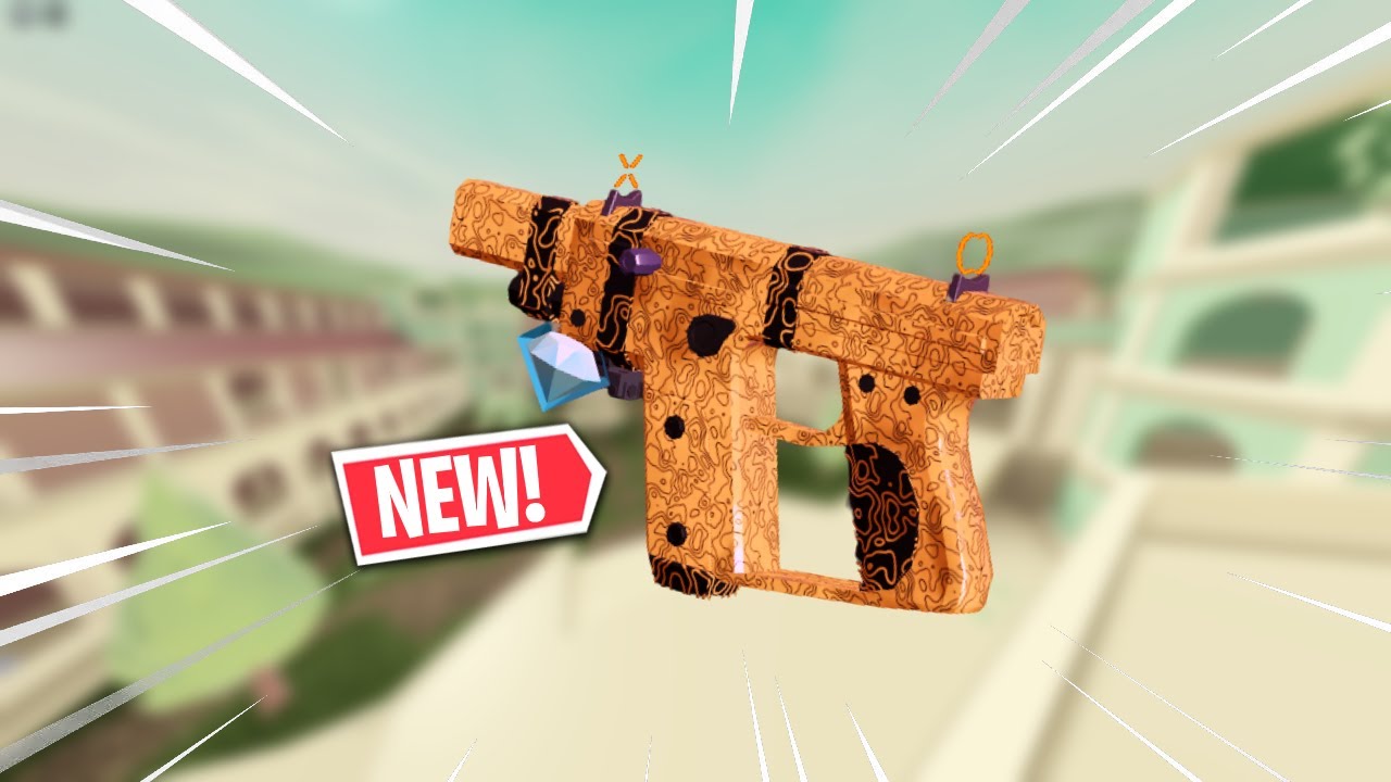 I got DAMASCUS GOLD HALLOWED BLASTER in Bad Business - Roblox - YouTube