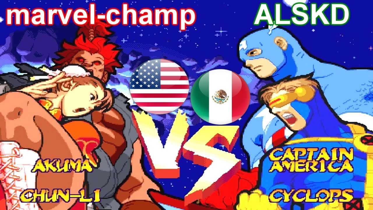 Marvel Super Heroes Vs. Street Fighter - marvel-champ vs ALSKD FT5 ...