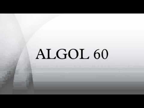 ALGOL 60 - YouTube