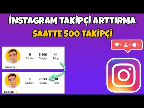 Saatte 500 Takipçi TAM ATAR  🔥 [ İnstagram Takipçi Arttırma ]