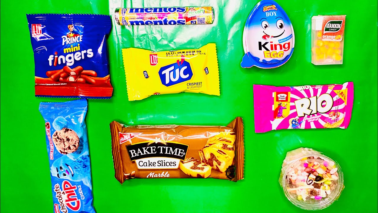 mentos# prince mini finger# tuc biscuit# rio biscuits# king egg# dankin ...