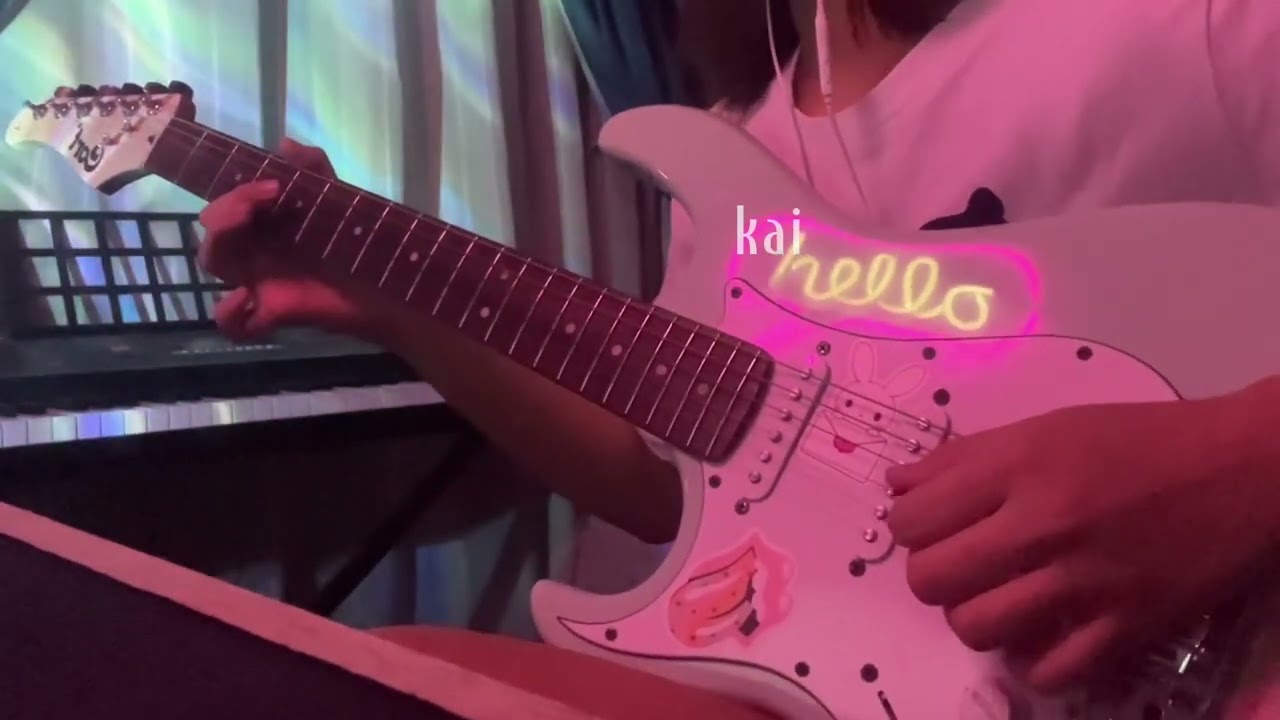 we fell in love with october // girl in red (electric guitar cover ...