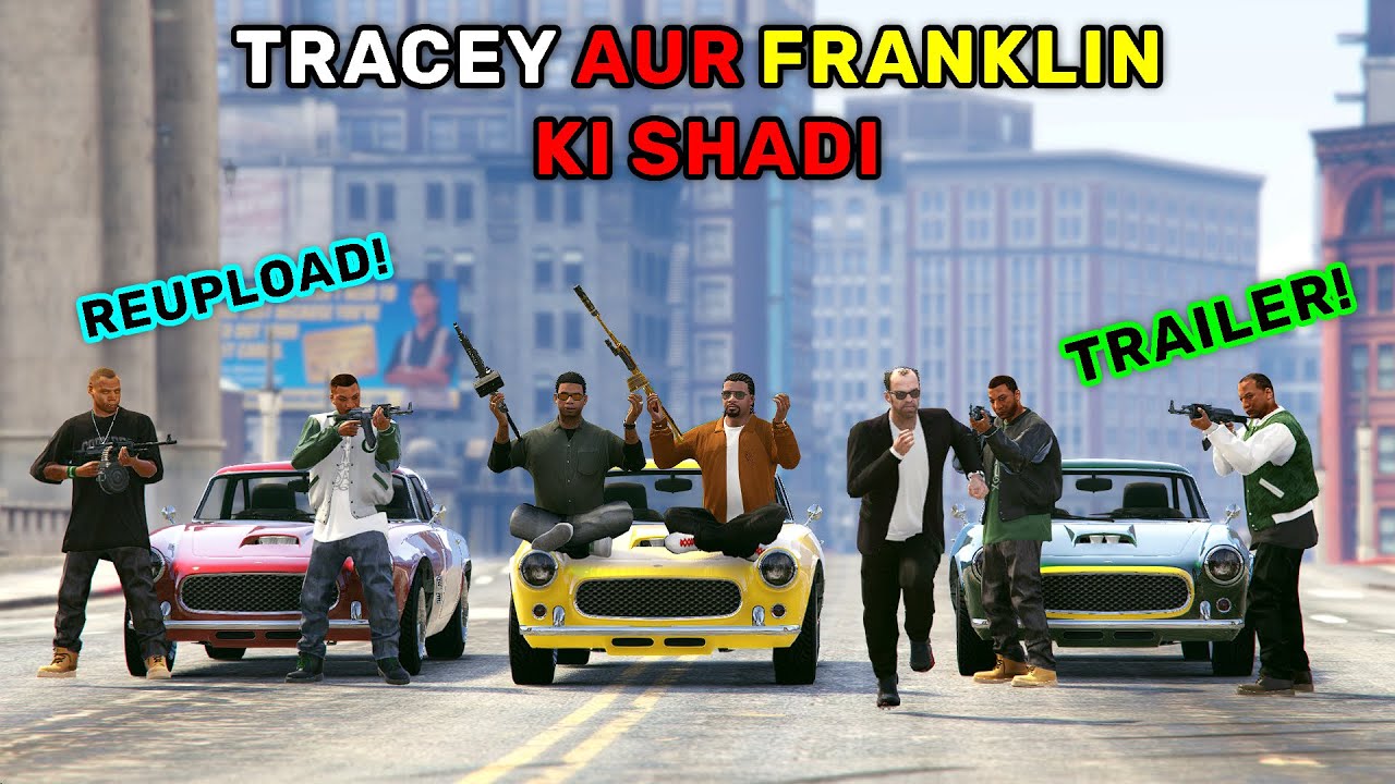 TRACEY AUR FRANKLIN KI LOVE STORY | GTA V TRACEY LOVE SERIES TRAILER ...