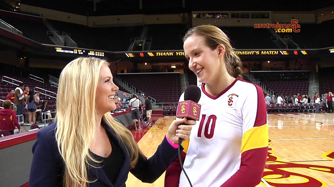 USC Women's Volleyball vs. Washington Huskies Recap - 10-26-12 - YouTube