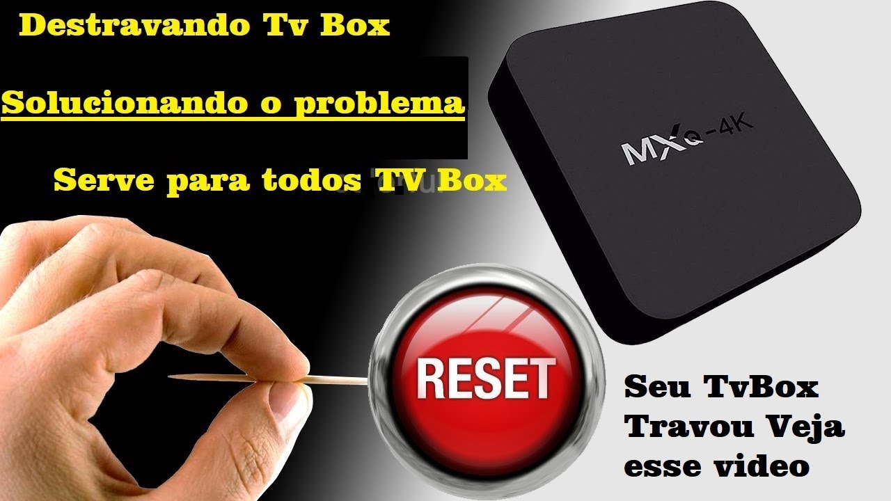 Reset do TVBox serve para todos modelos voltando de fábrica - YouTube