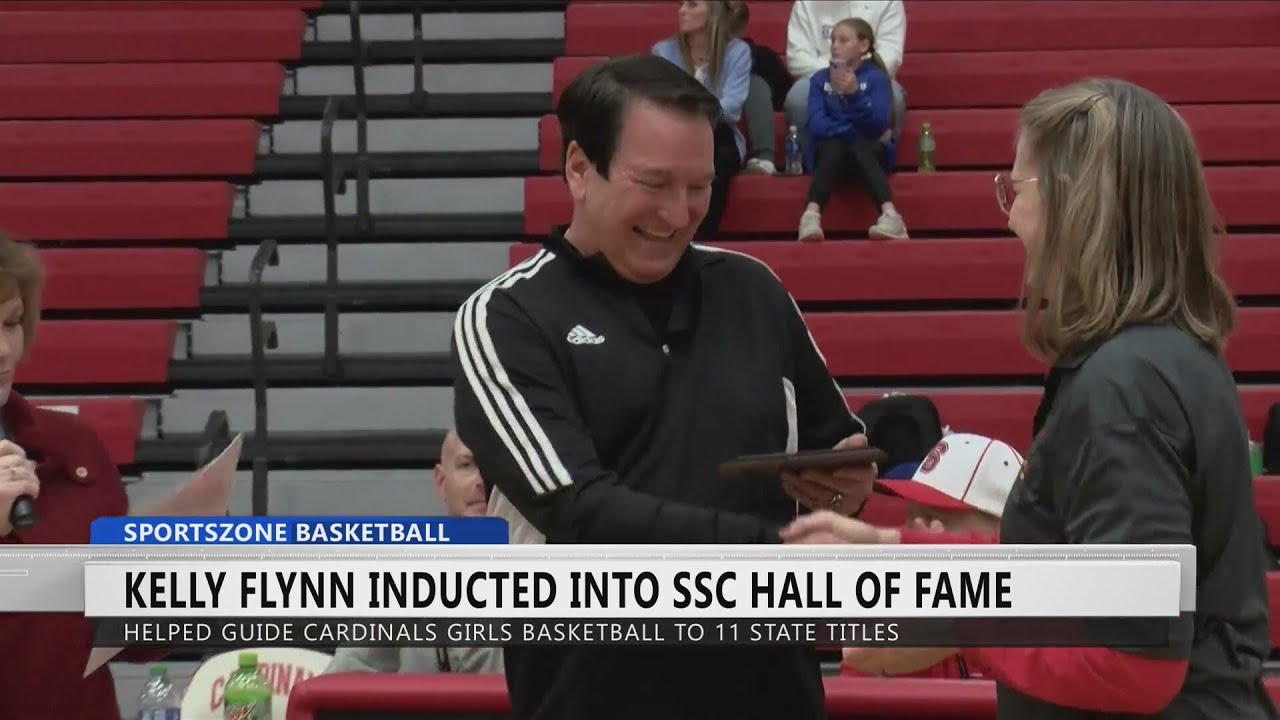 Kelly Flynn inducted into SSC Hall of Fame - YouTube