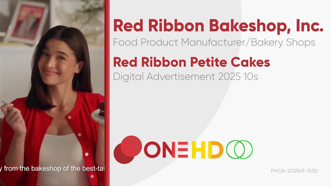 Red Ribbon Petite Cakes Digital Ad 2025 10s (Philippines) [HD/ST] - YouTube